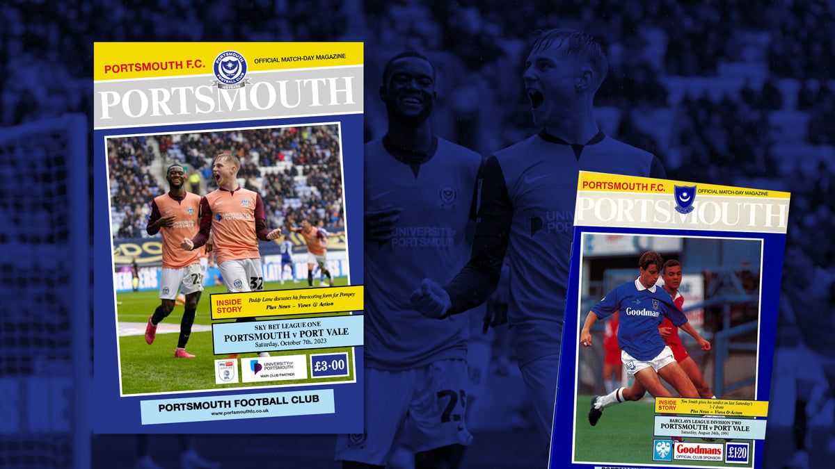 2023/24 Season - Pompey v Port Vale Programme – Portsmouth Football Club 2023/24 Season - Pompey v Port Vale Programme – Portsmouth Football Club