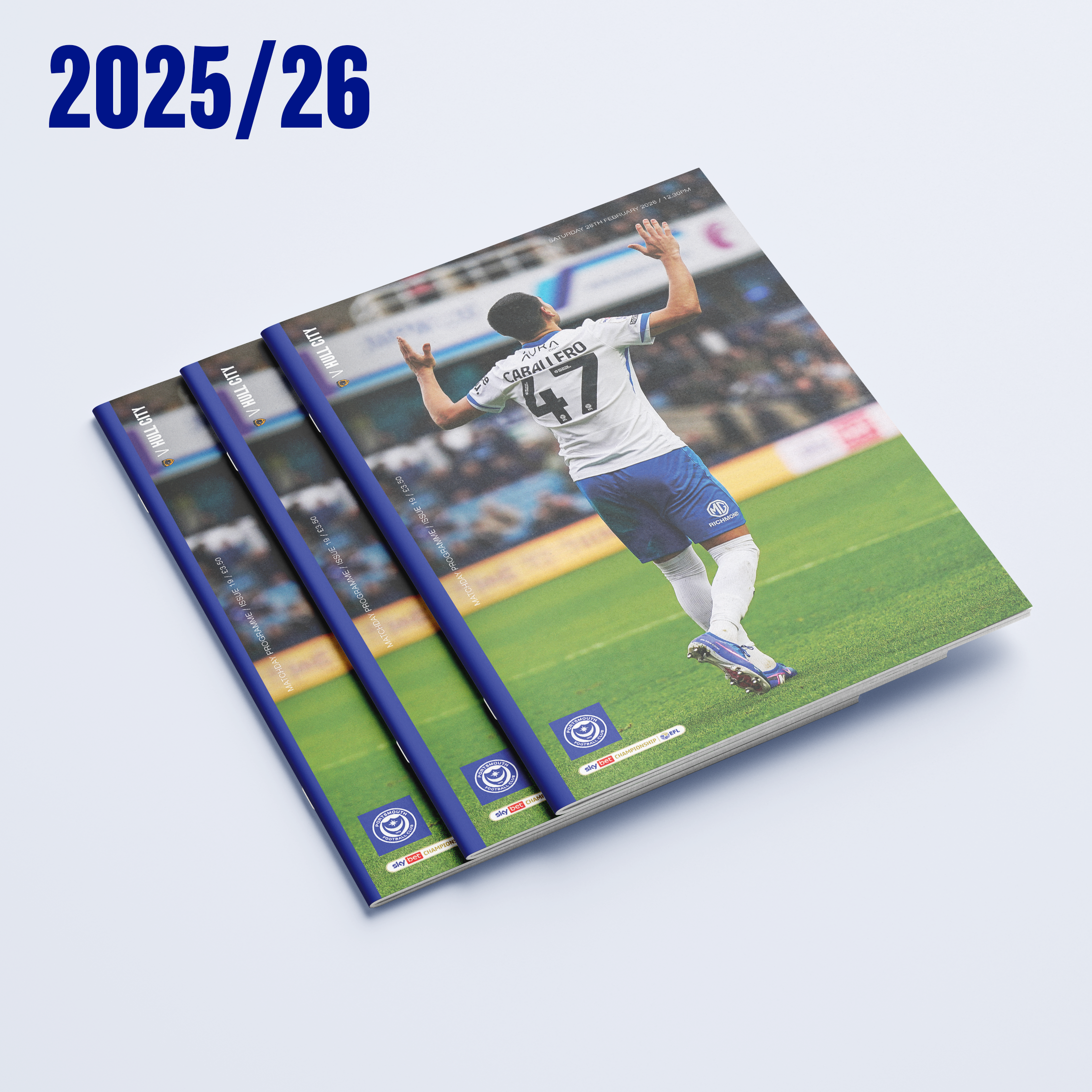 Hull City Programme - 25/26 – Pompey Memorabilia